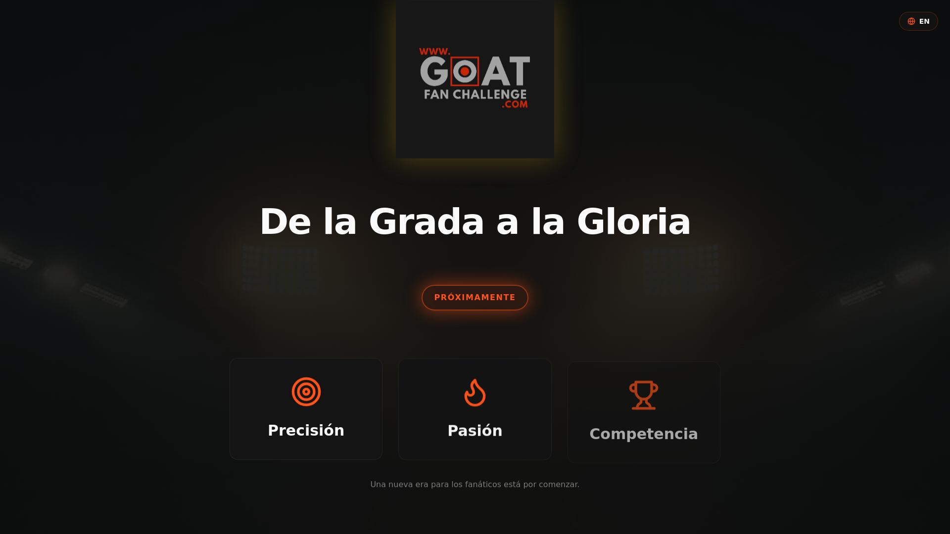 GOAT FAN CHALLENGE - Coming Soon