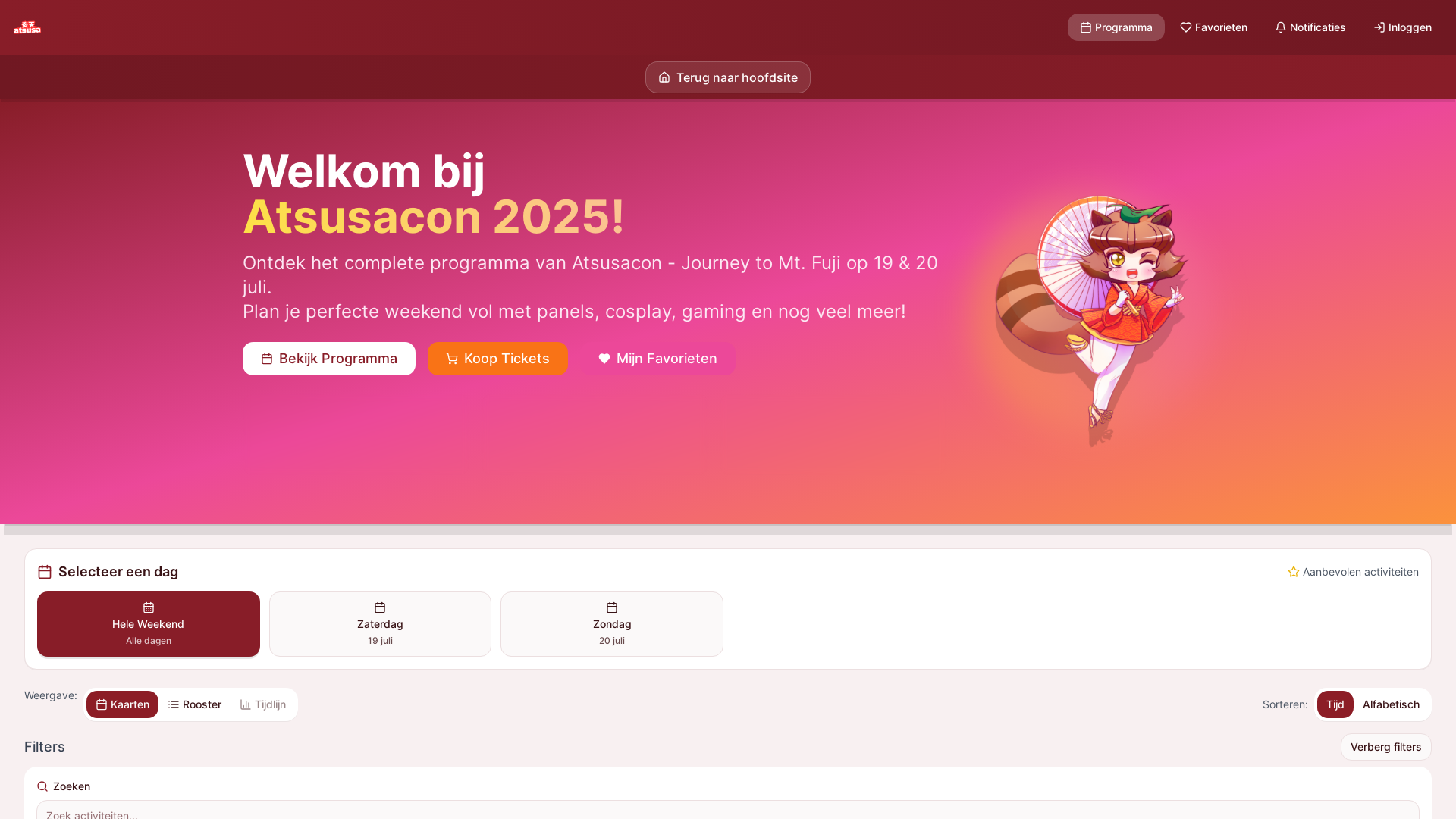 Atsusacon Convention Planner