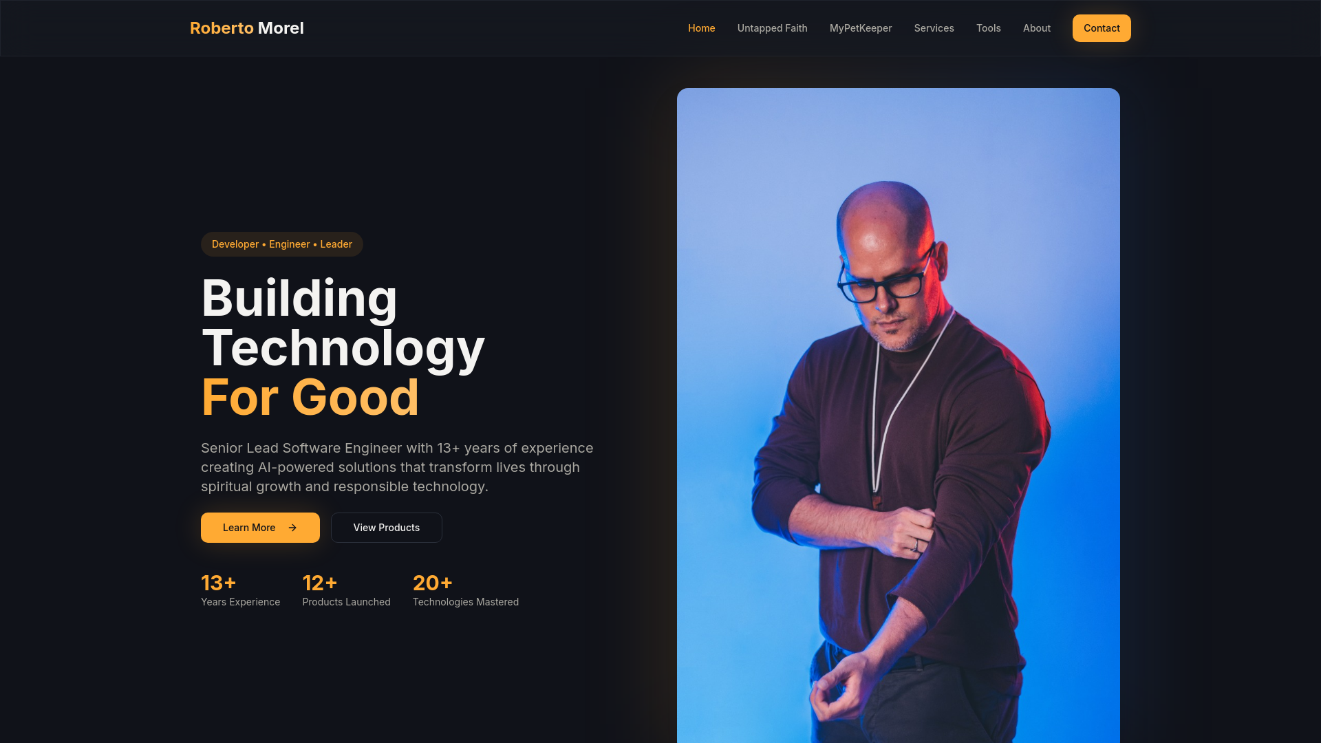 Roberto Morel | Software Engineer, Developer & Tech Leader