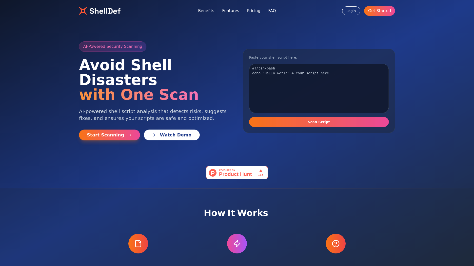 ShellDef - AI-Powered Shell Script Scanner