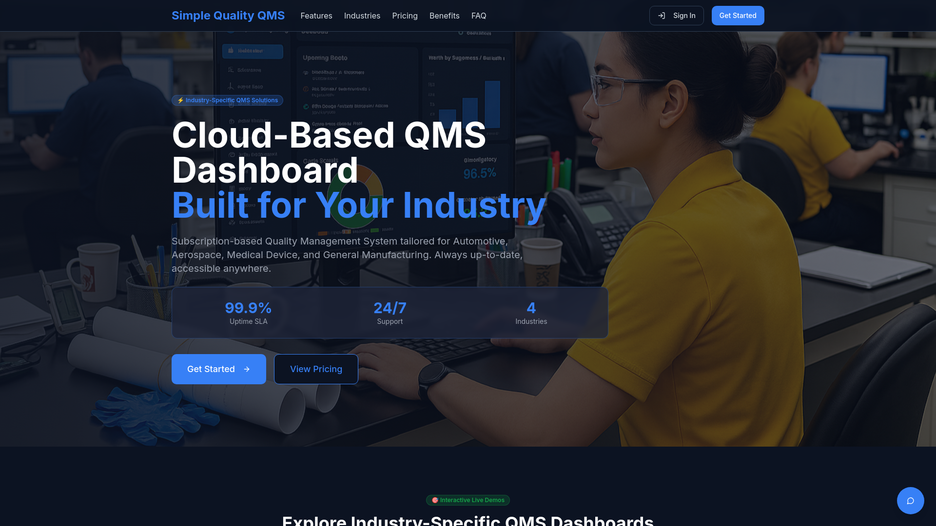 Simple Quality QMS - Professional Quality Management System