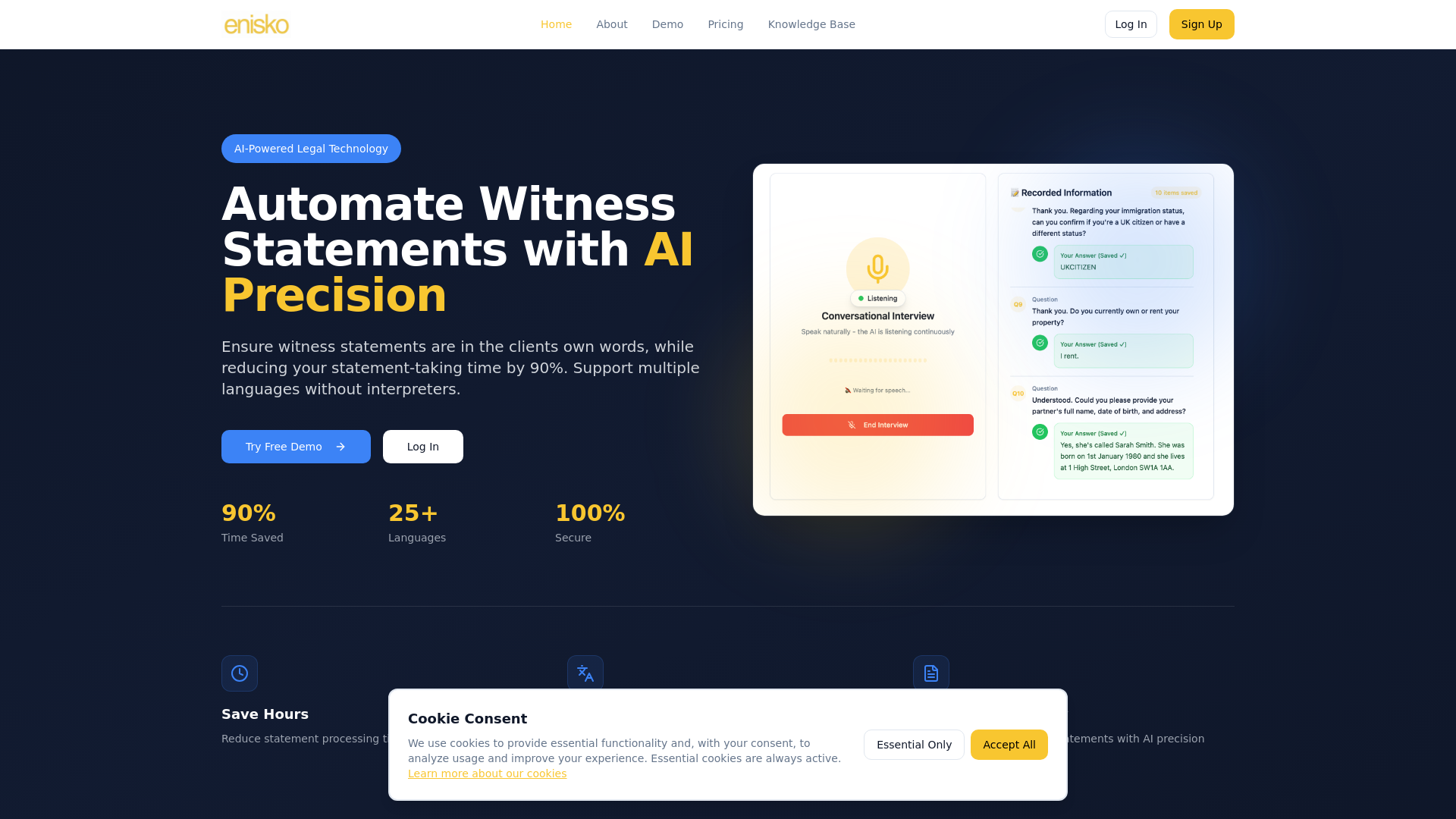 Witness Statement Generator - AI-Powered Legal Documentation