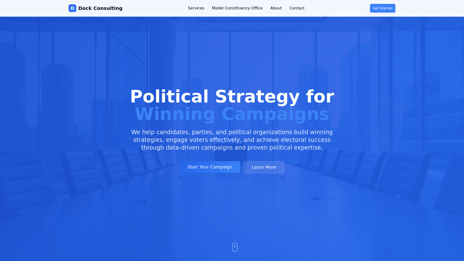 Dock Consulting - Expert Political Campaign Strategy & Consulting