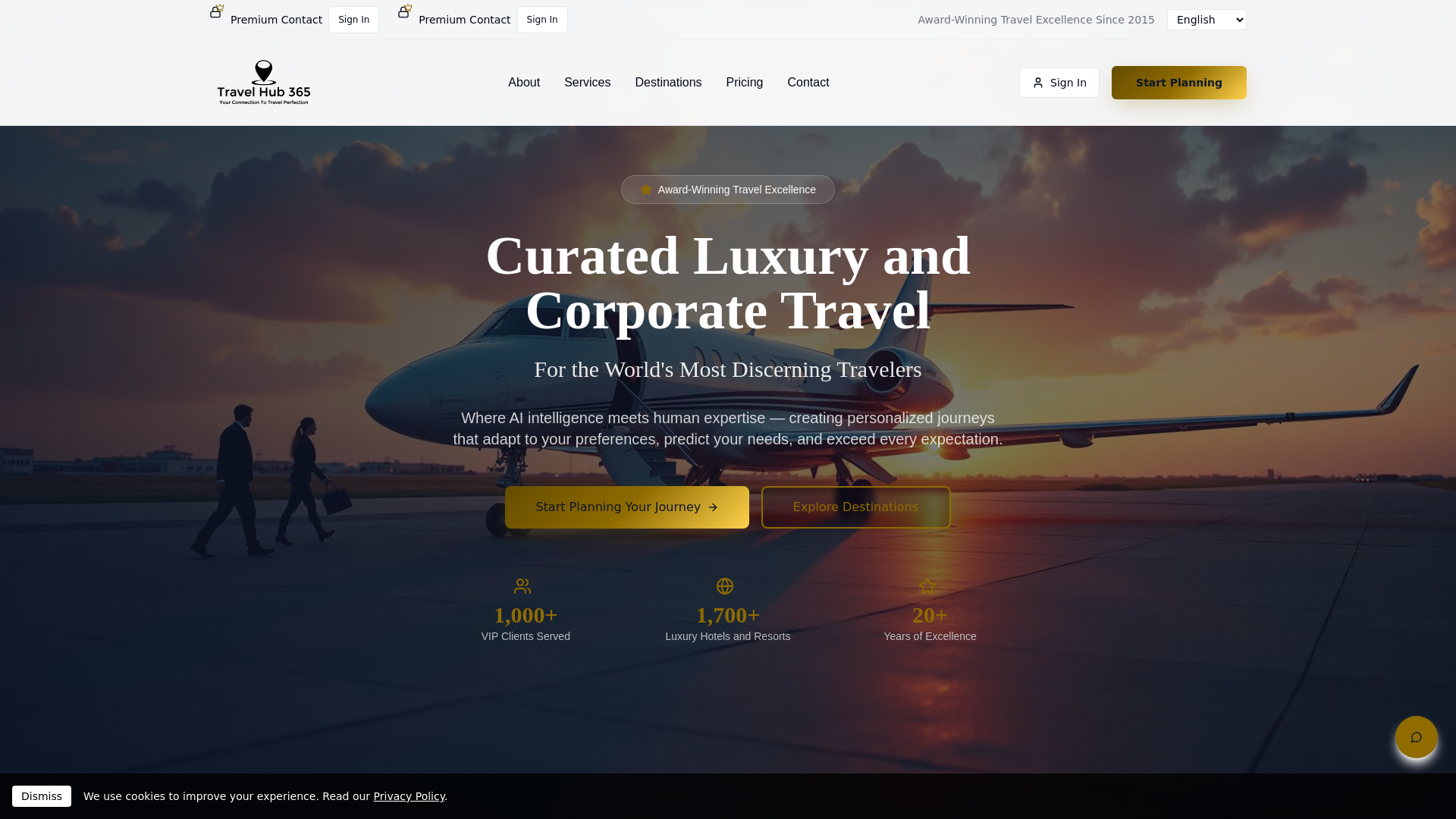 Travel Hub 365 - Luxury & Corporate Travel Experiences