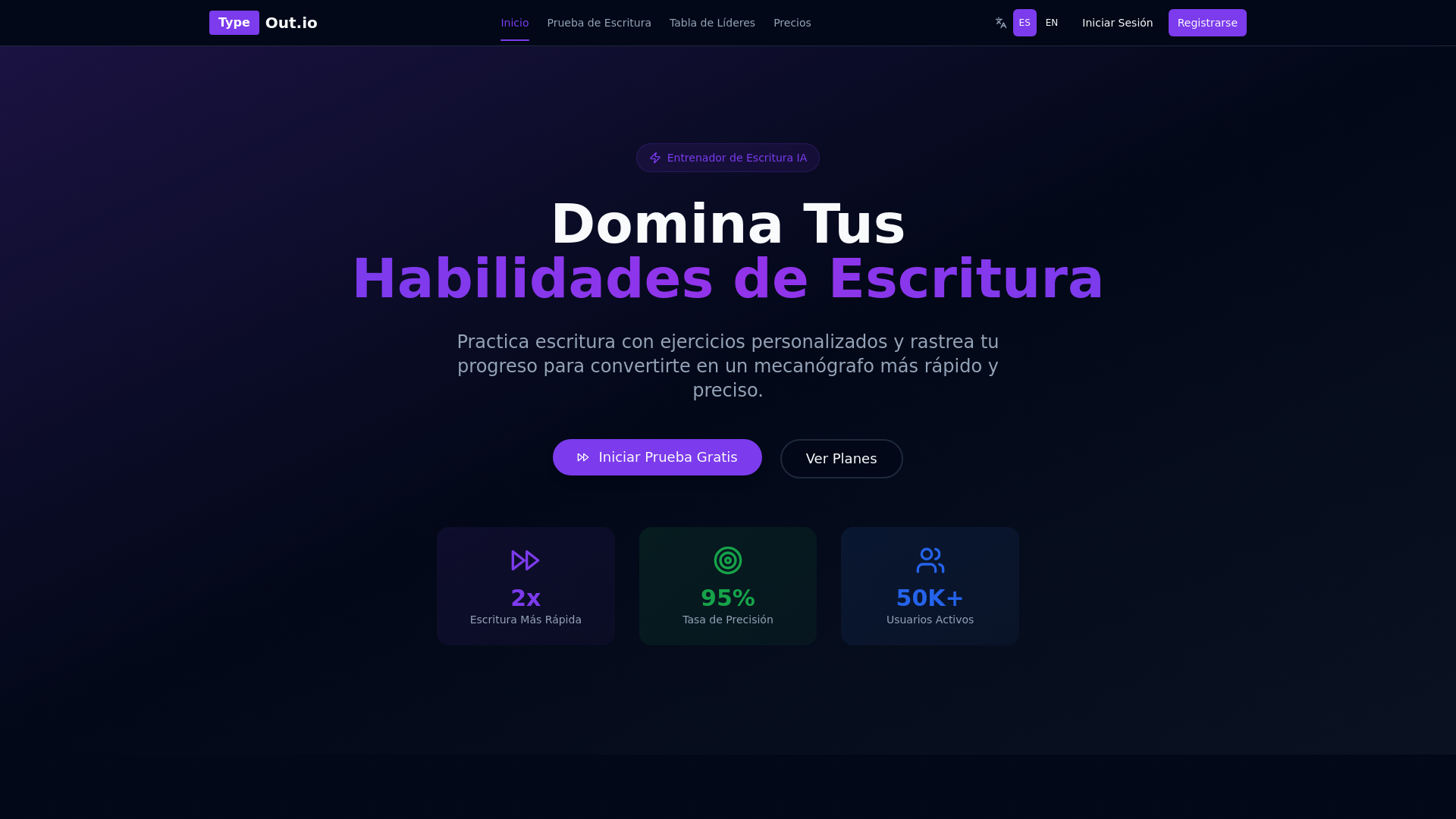 TypeOut.io - Improve Your Typing Speed & Accuracy with AI Coach