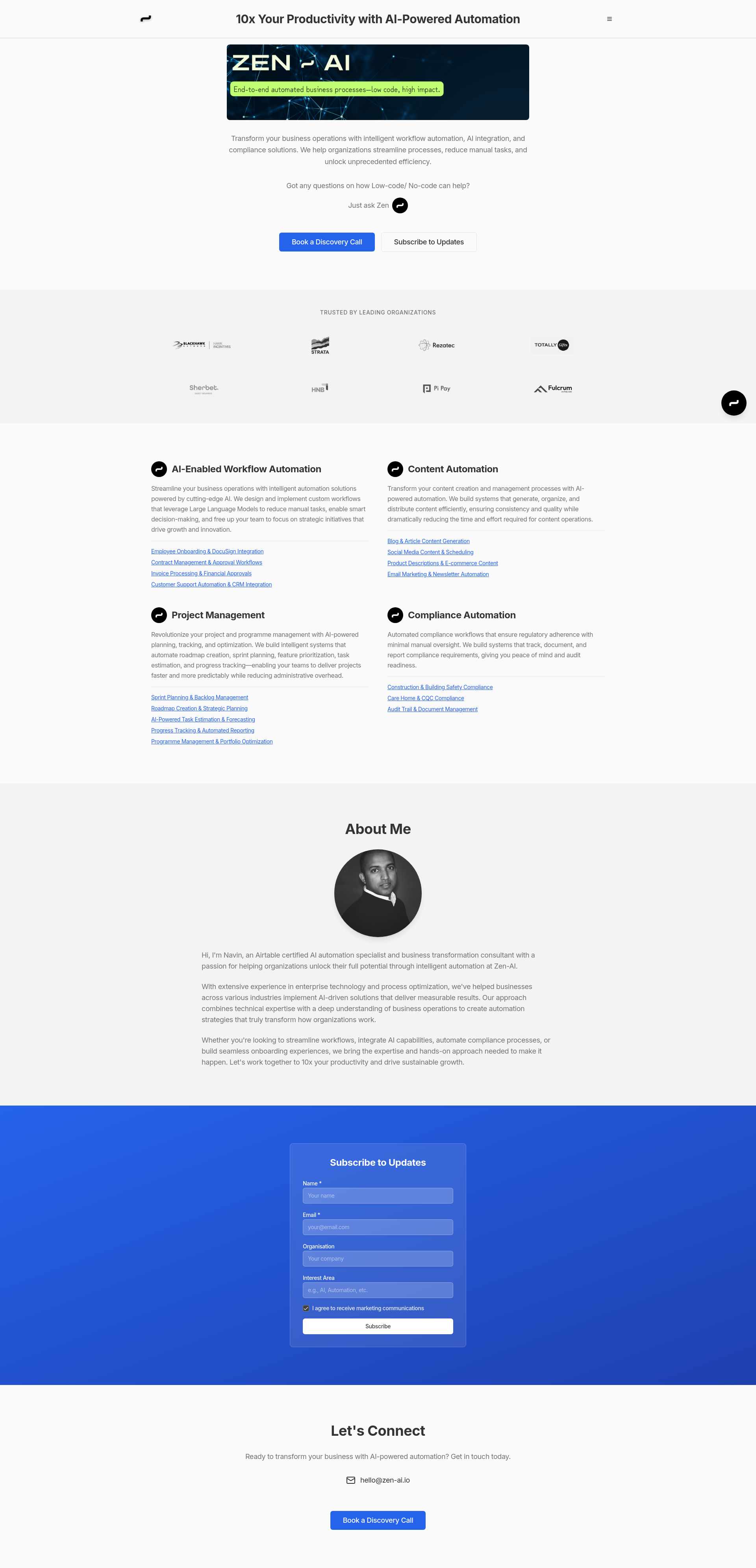 Zen~AI | 10x Productivity