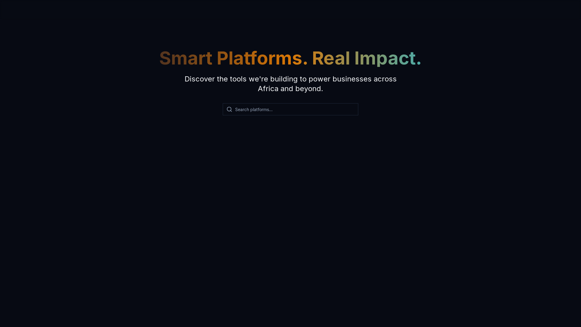UrbanNerd.Dev - Smart Platforms. Real Impact.
