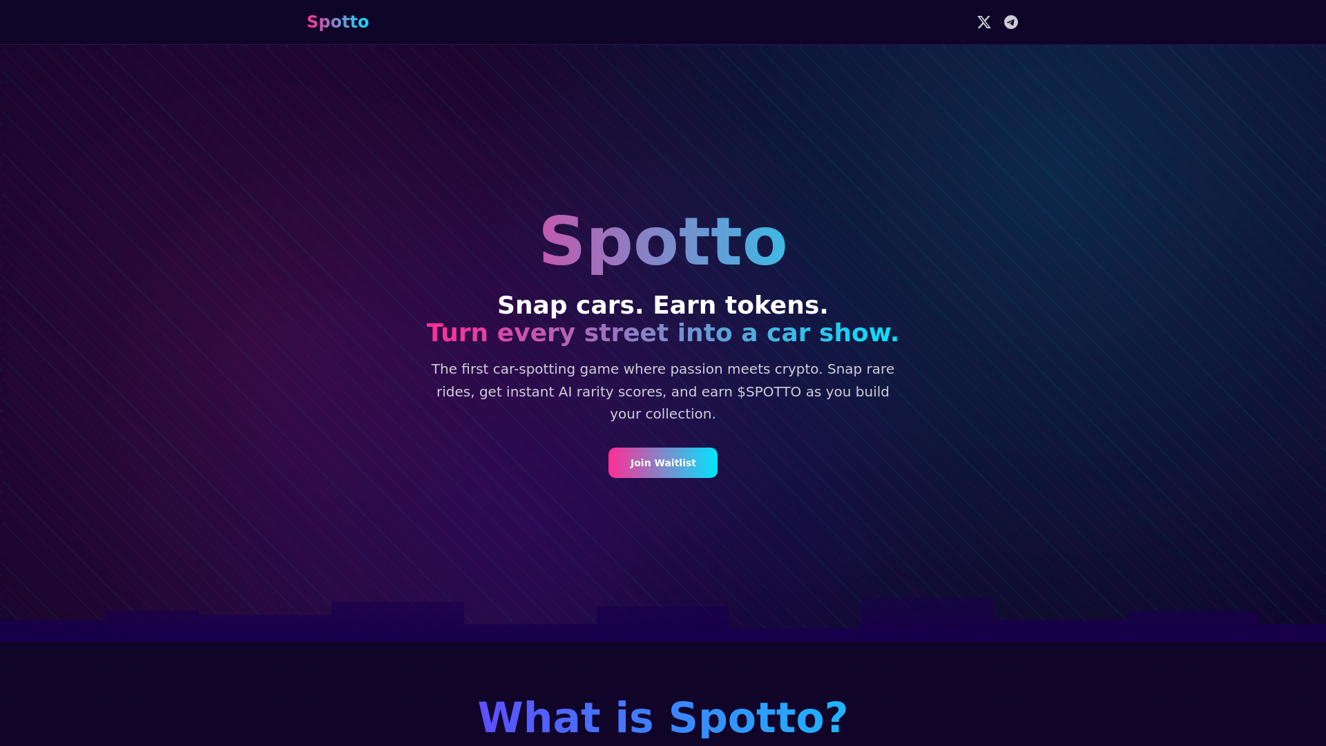 Spotto - Car Spotting Game | Snap Cars, Earn Tokens