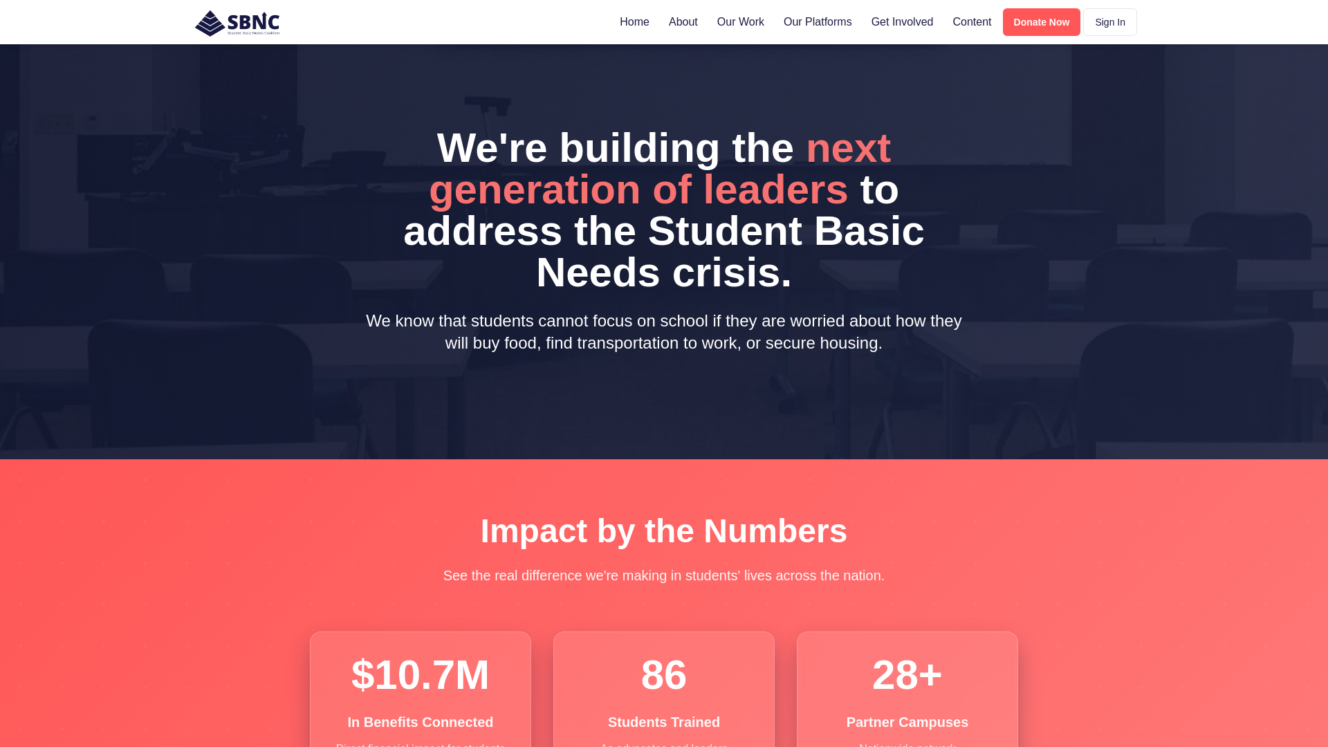 Student Basic Needs Coalition - Fighting Food & Housing Insecurity