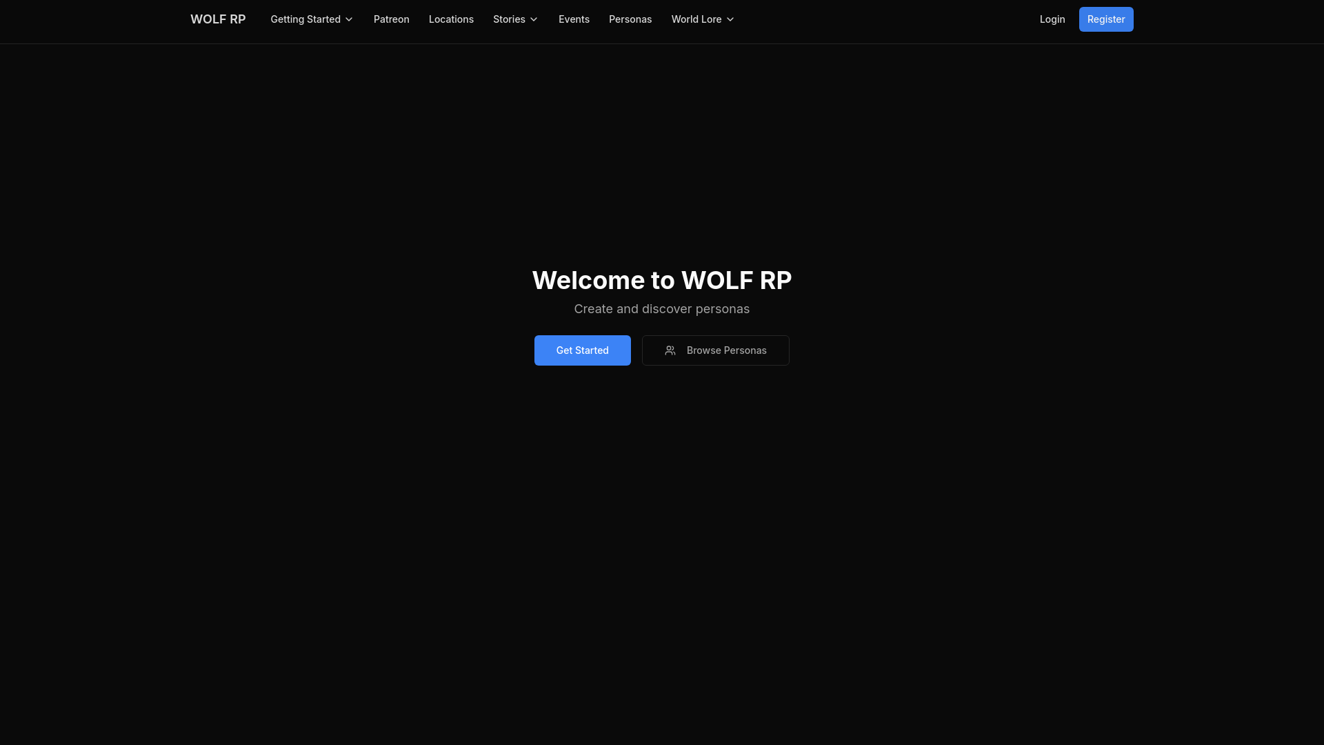 WOLF RP