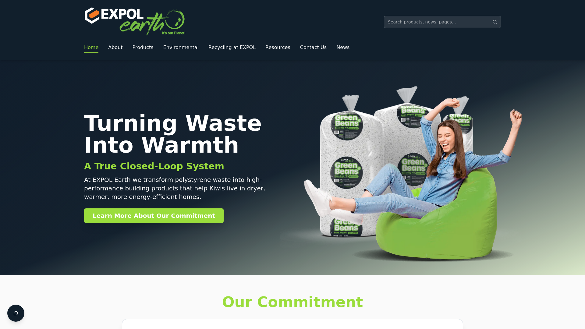 EXPOL Earth - Sustainable Polystyrene Recycling