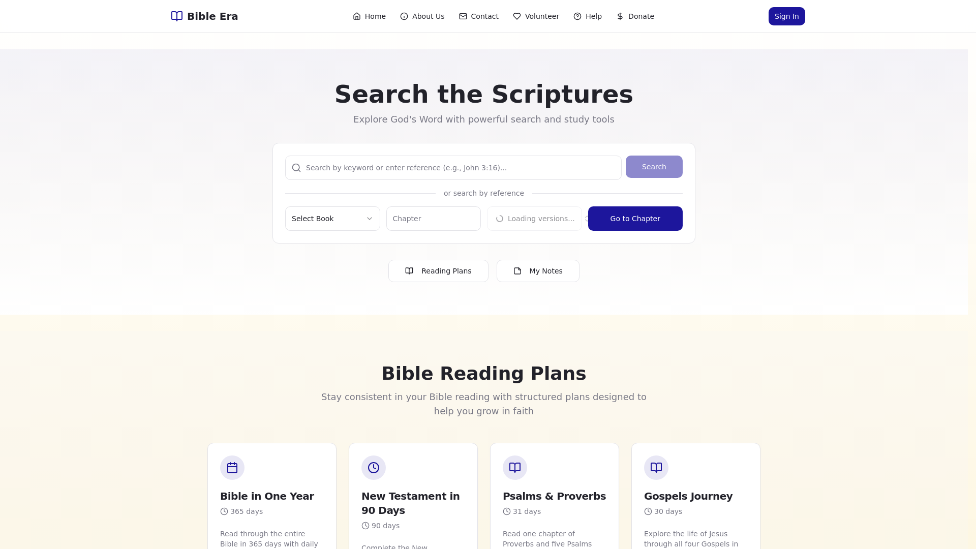 Bible Era - Free Online Bible Study, Scripture Reading & Biblical ...