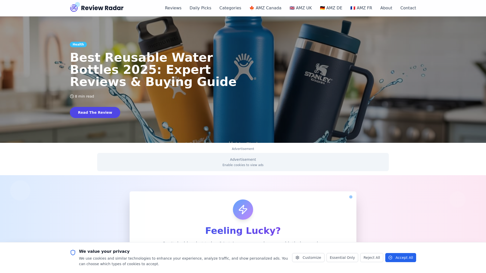 Review Radar - Your Trusted Product Review Source