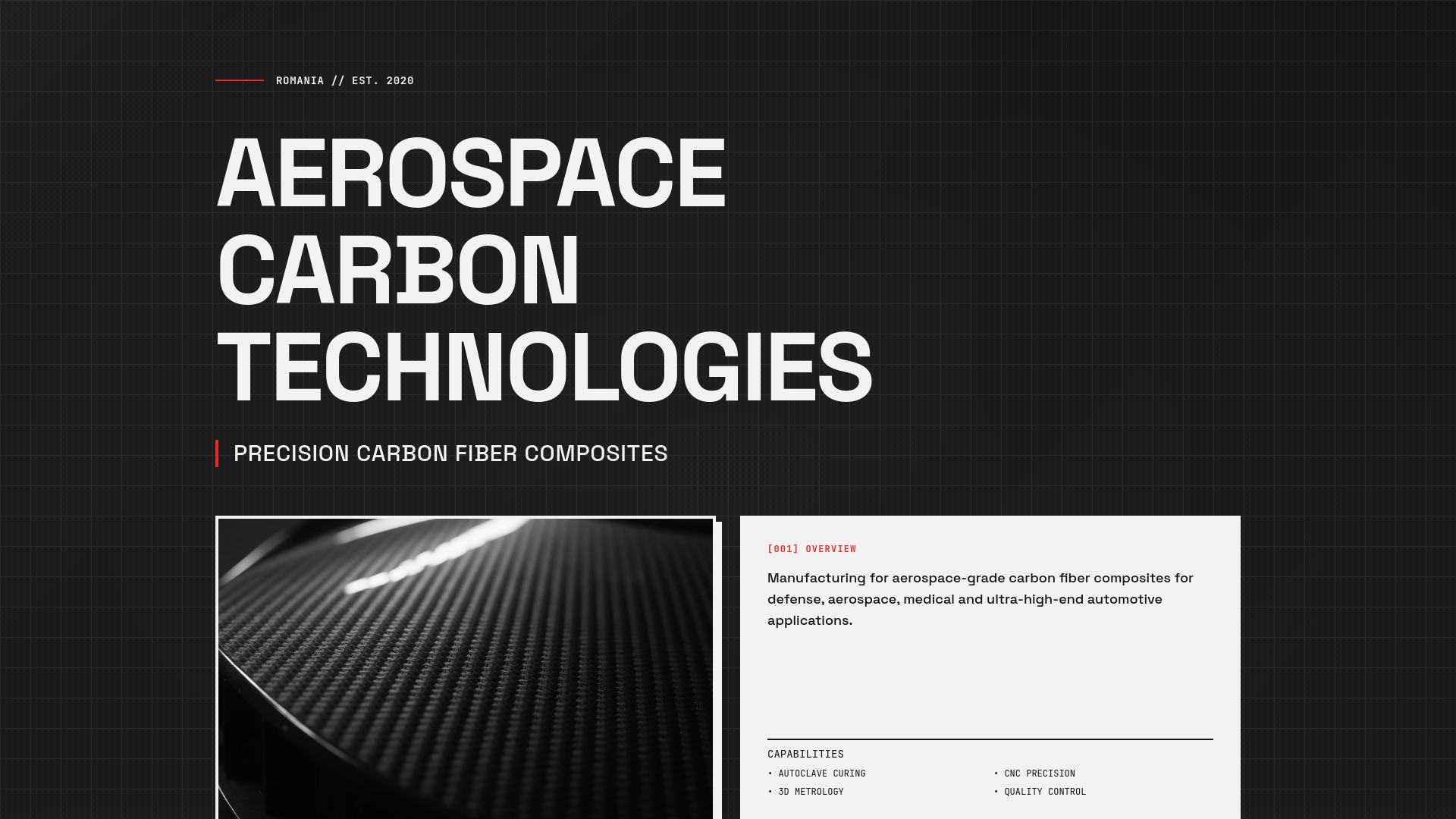 Aerospace Carbon Technologies | Precision Carbon Composites