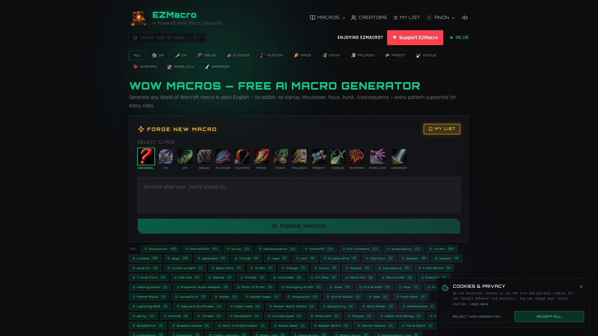 Best Death Knight Macros for WoW 2026 | EZMacro