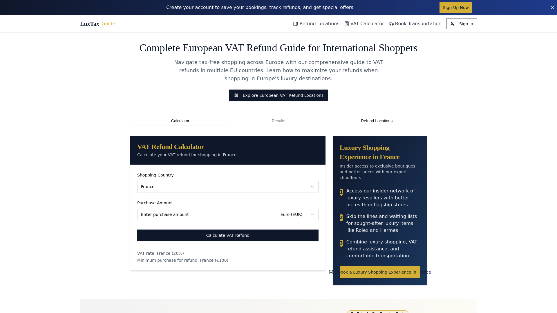 Complete VAT Refund Guide for France | Tax-Free Luxury Shopping