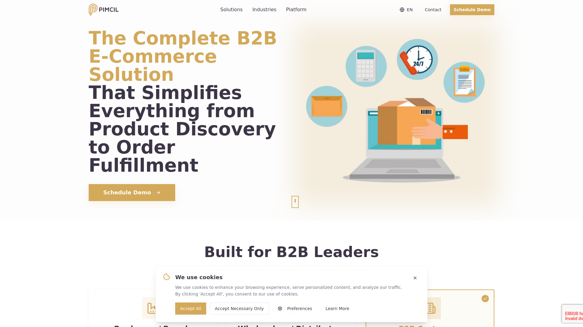 B2B Portal - Enterprise eCommerce Platform