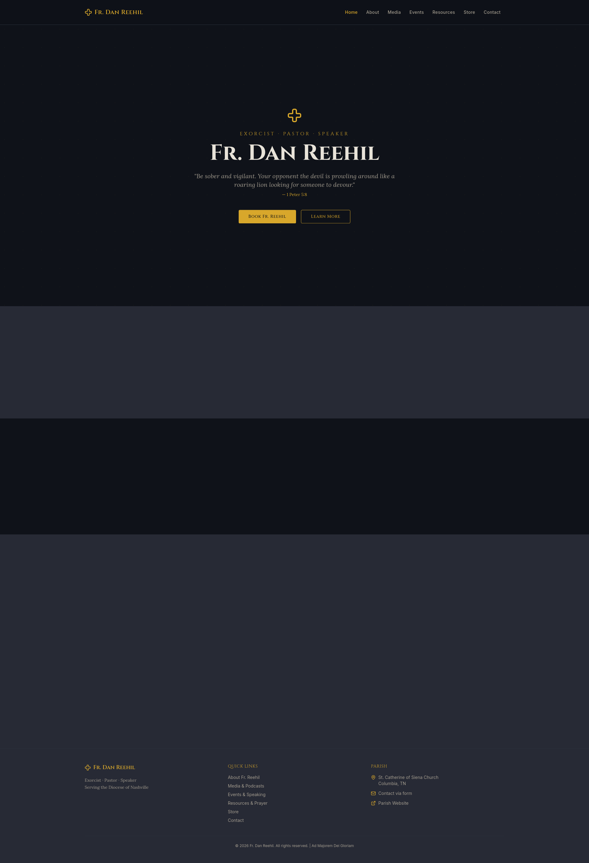 Deliverance & Prayer | Fr. Dan Reehil