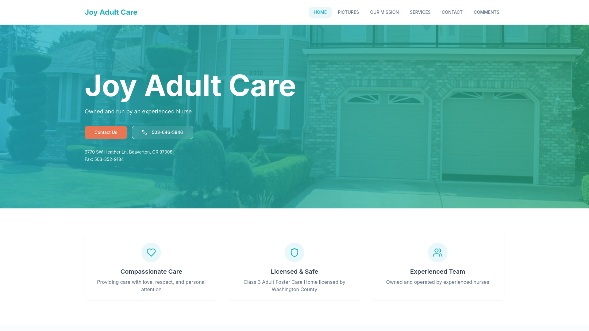 Joy Adult Care - Professional Care Home in Beaverton, OR