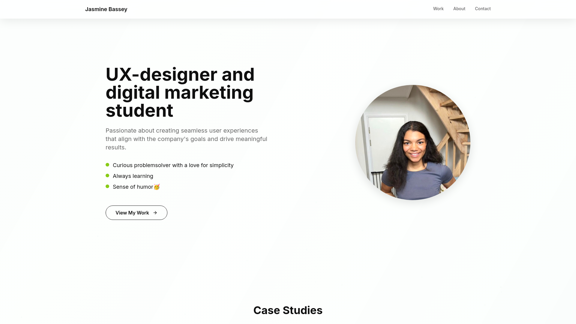 Jasmine Bassey – UX & Digital Marketing Portfolio