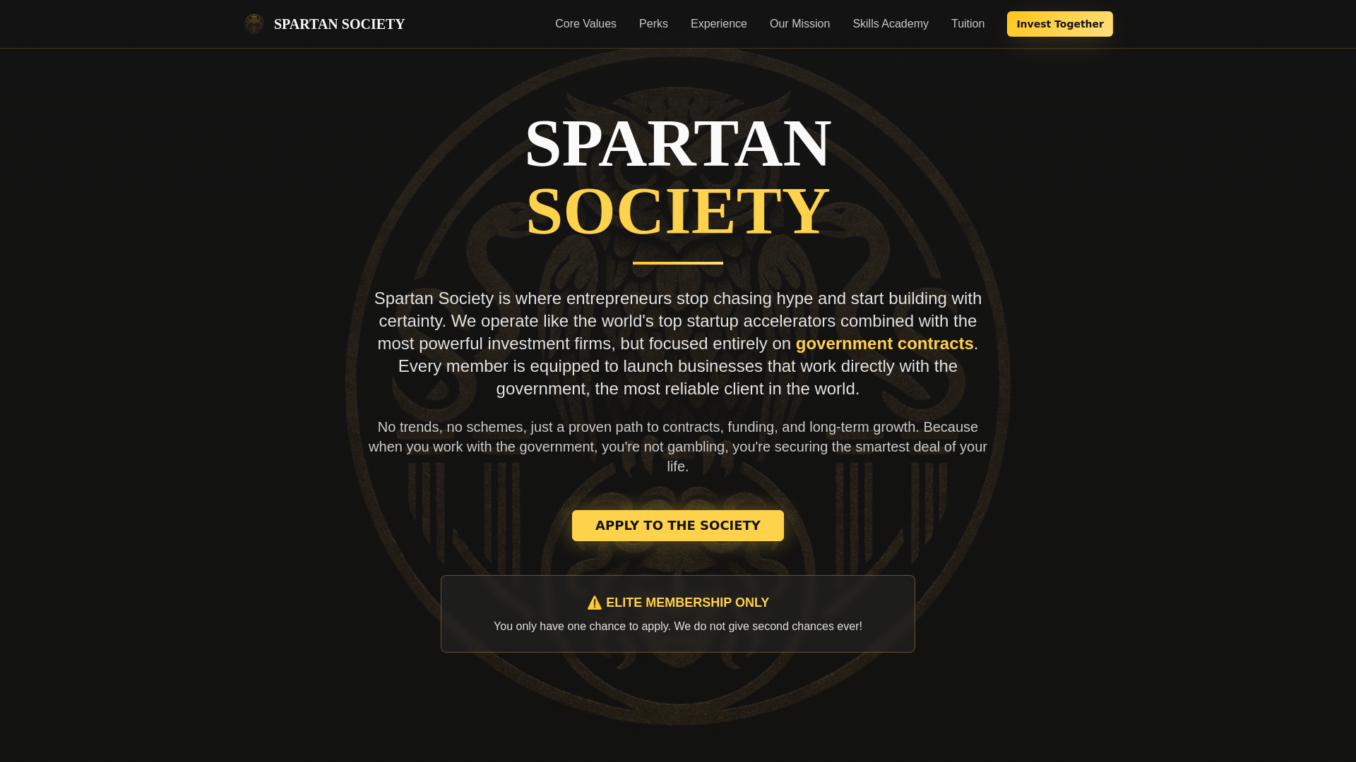 Spartan Society - Elite Networking for Ambitious Entrepreneurs