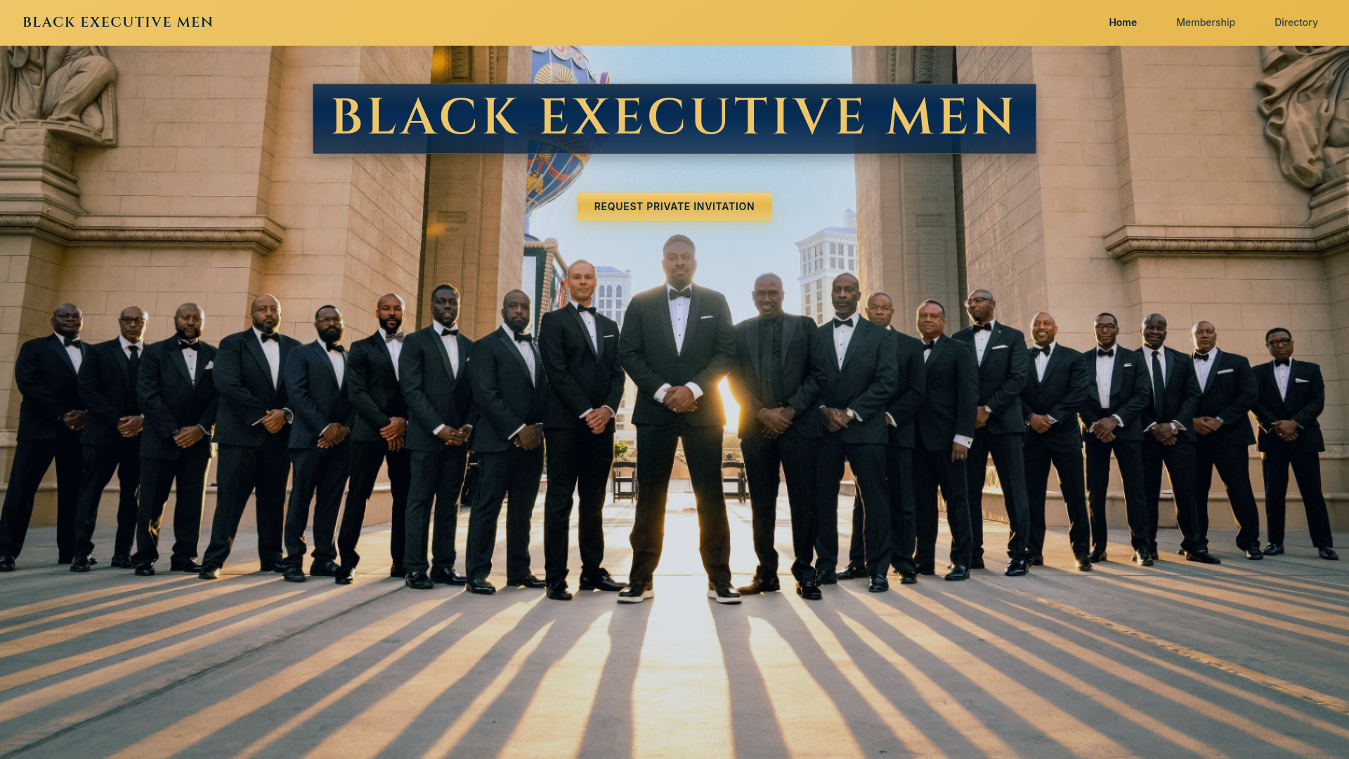 Black Executive Men