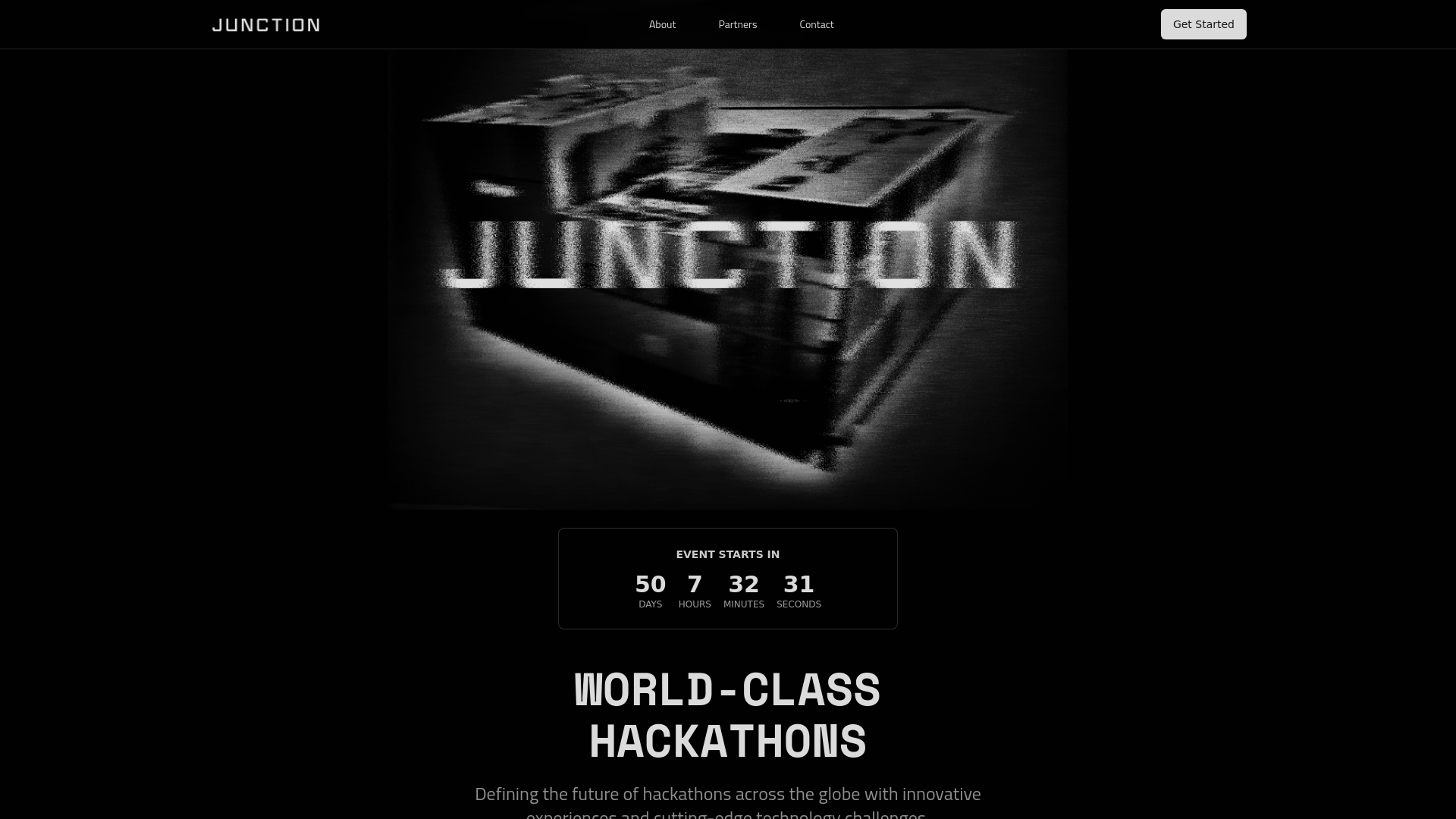 Junction - World-Class Hackathons