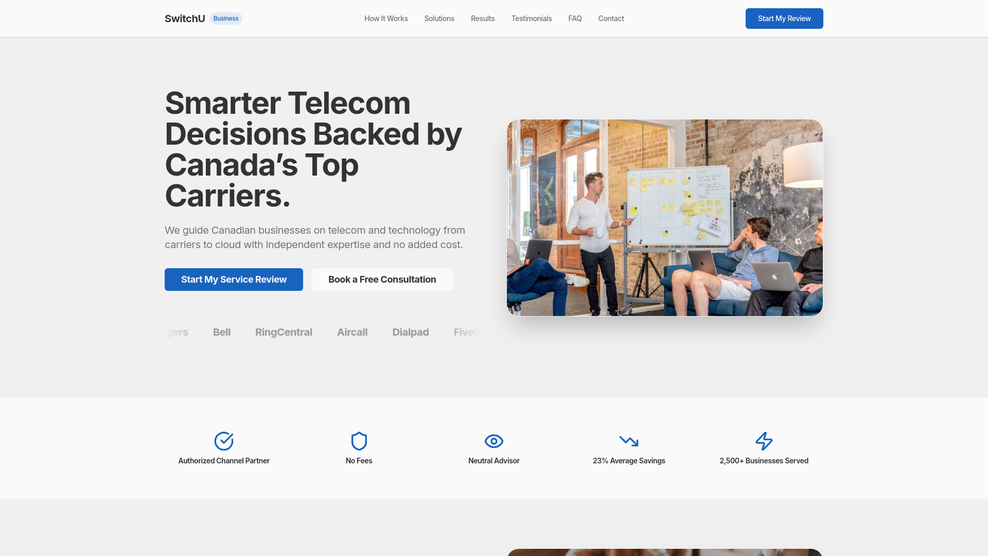 Smarter Telecom Decisions for Canadian Businesses | SwitchU
