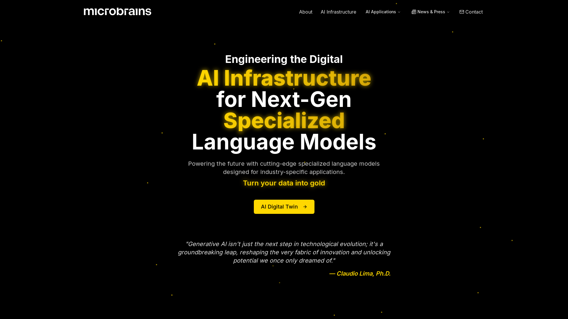 microbrains - Specialized AI Language Models