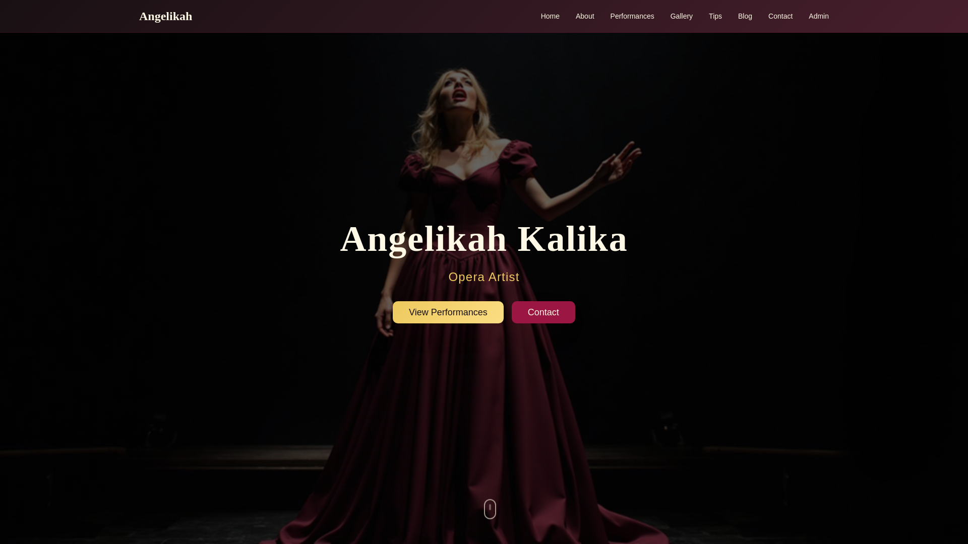 Angelikah Kalika - Opera Artist