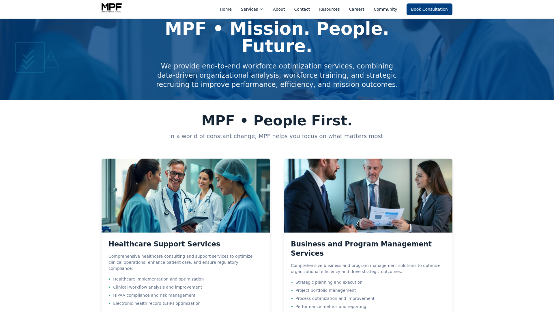 MPF • Mission. People. Future.