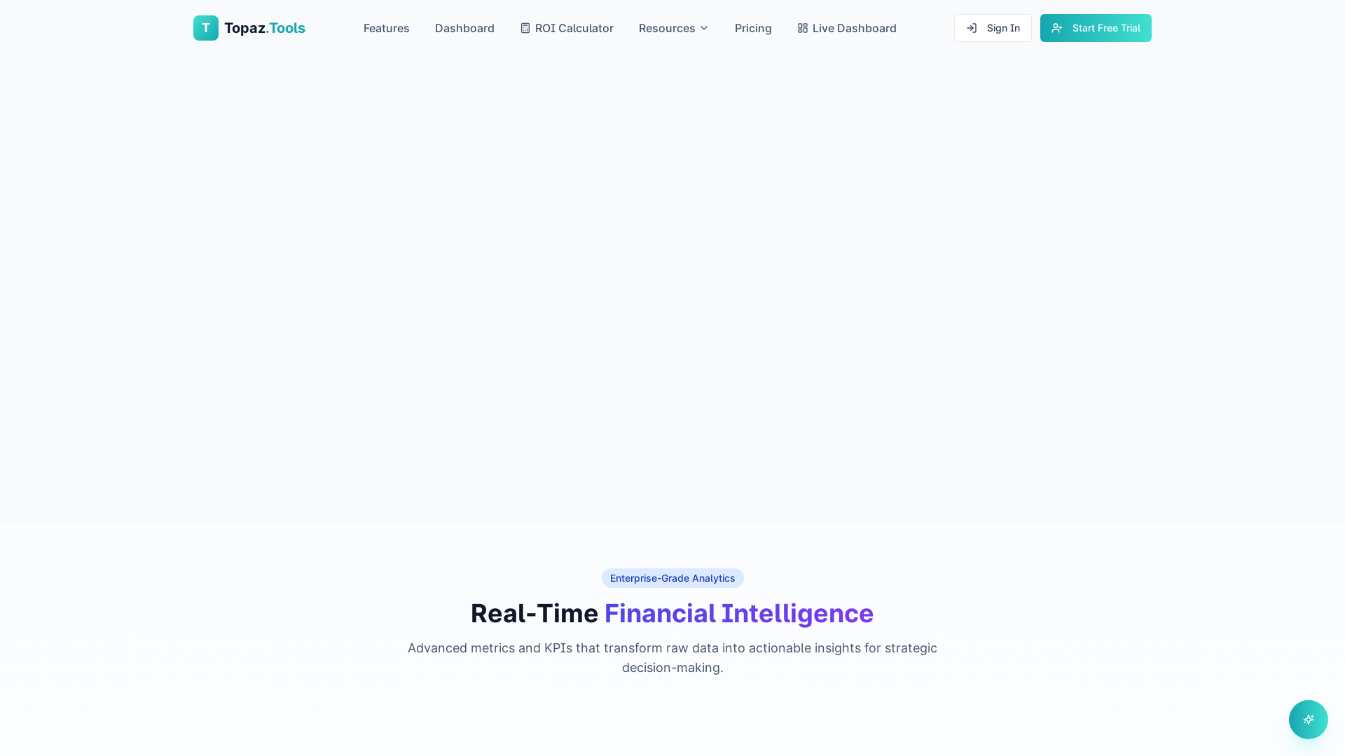 Topaz.Tools - Your AI Finance Co-Worker