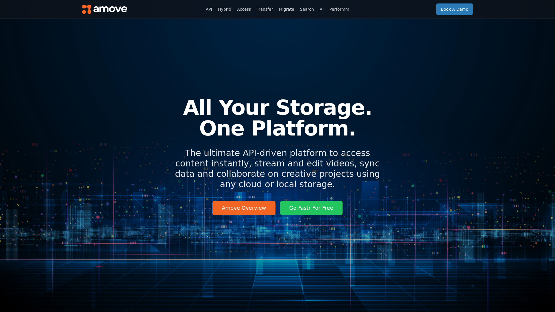 Amove - The API Hybrid Platform