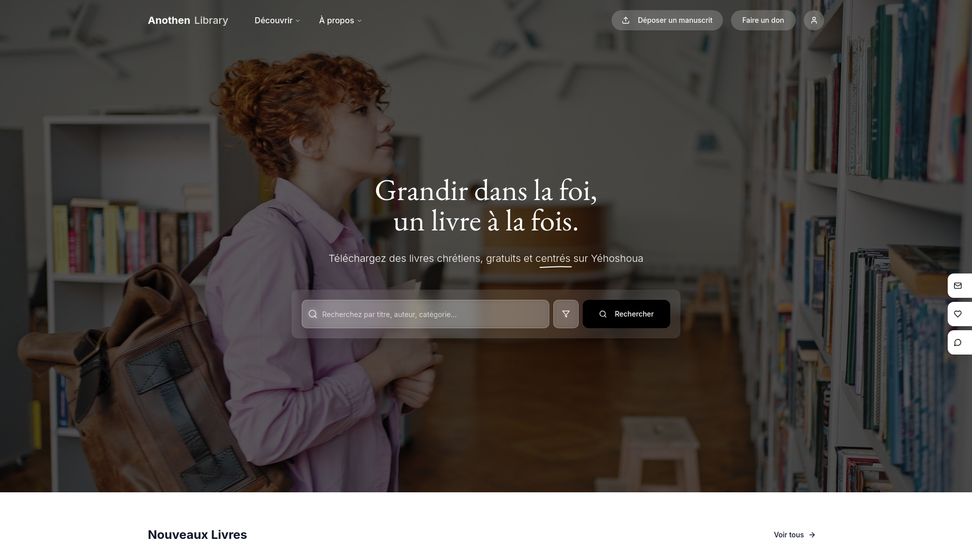 Anothen Library | Livres Chrétiens Gratuits