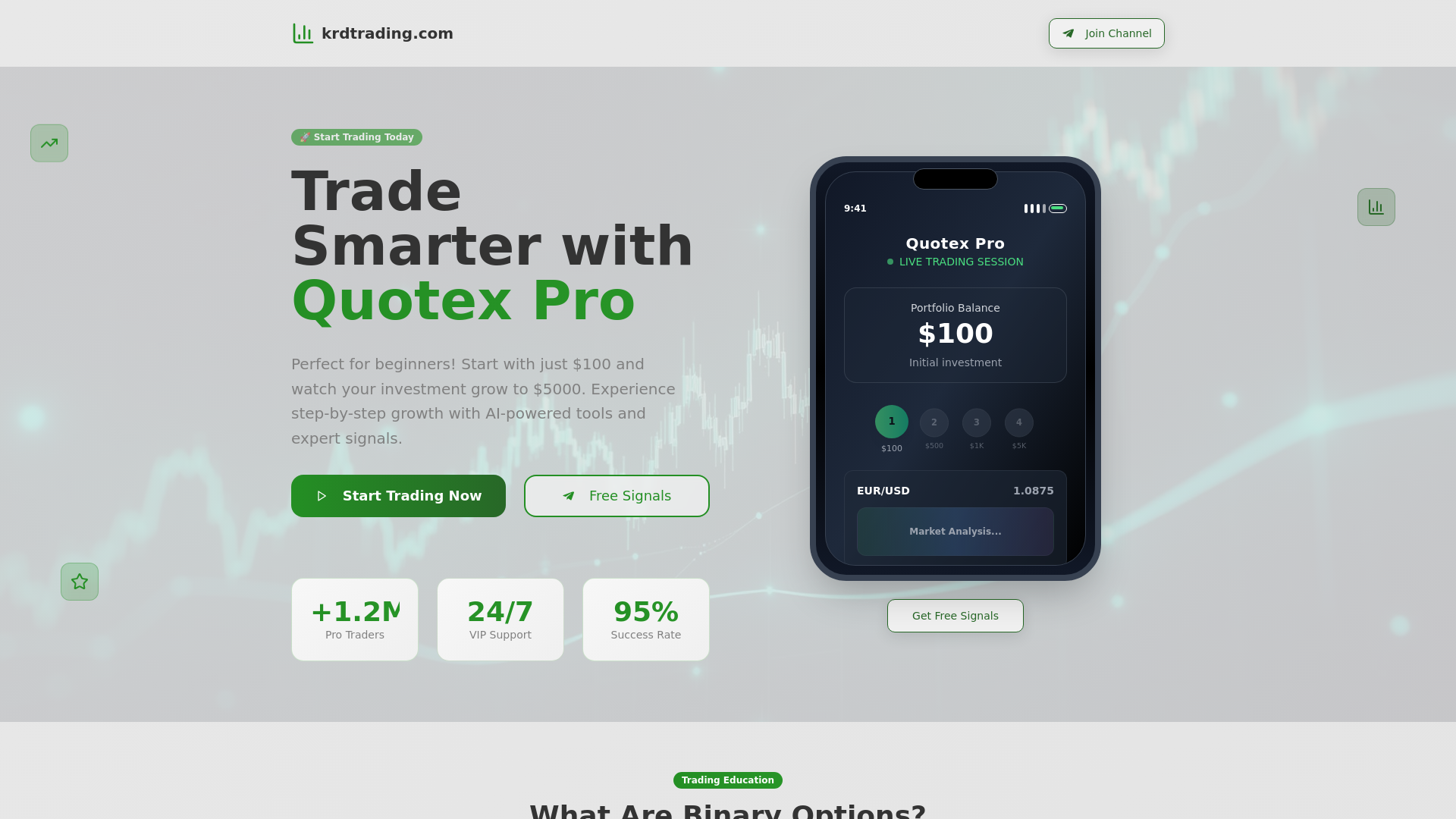 BinaryTrading.info - Master Binary Options Trading