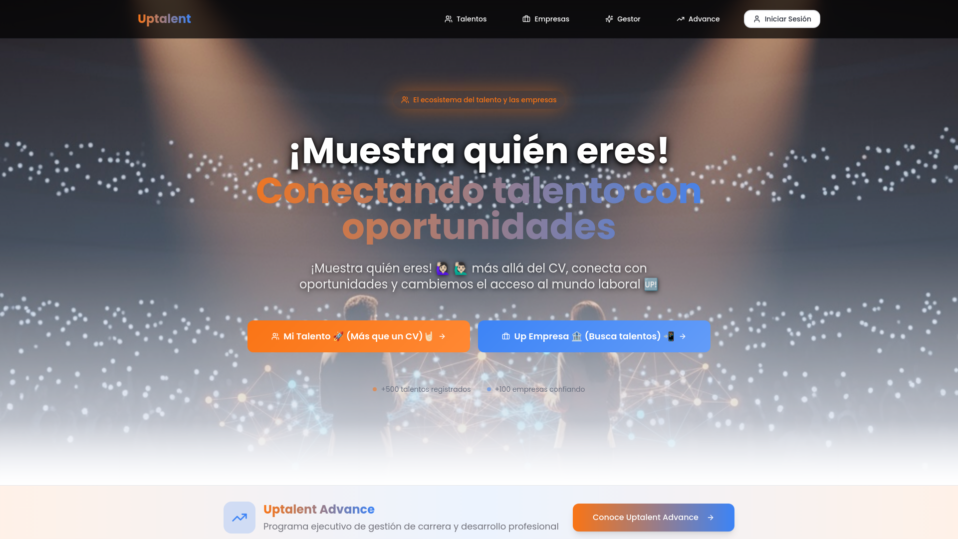 Uptalent.cl Conectando Talento con oportunidades