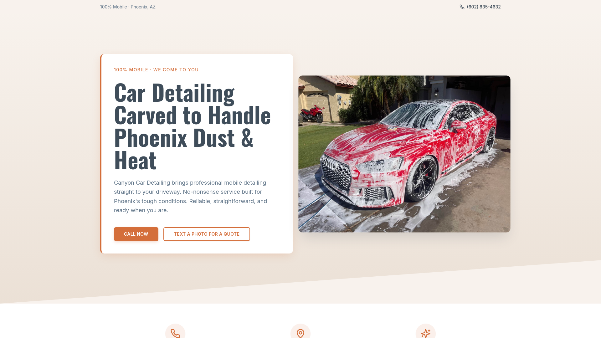 Canyon Car Detailing - 100% Mobile Car Detailing in Phoenix, AZ