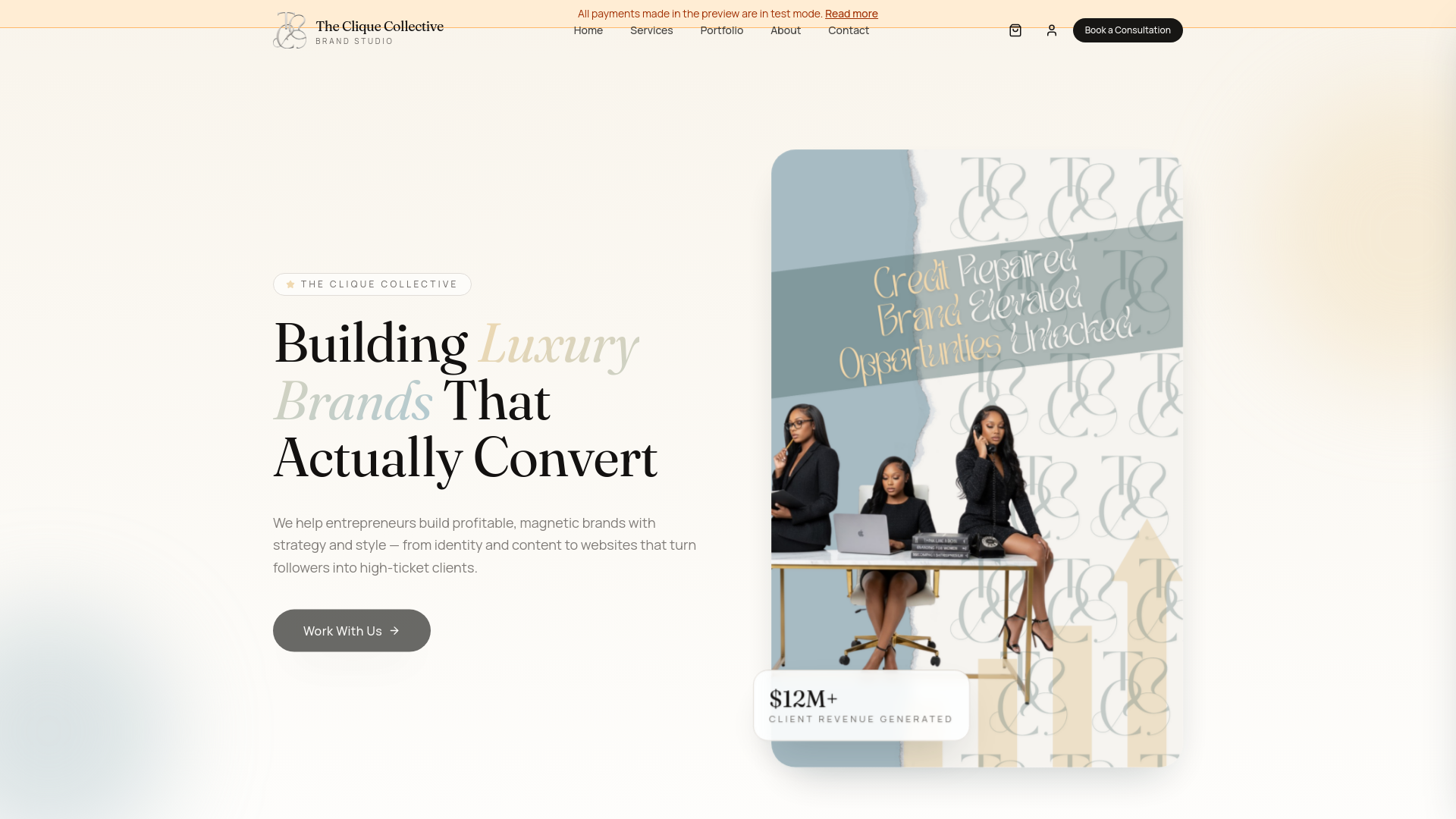 Services — The Clique Collective