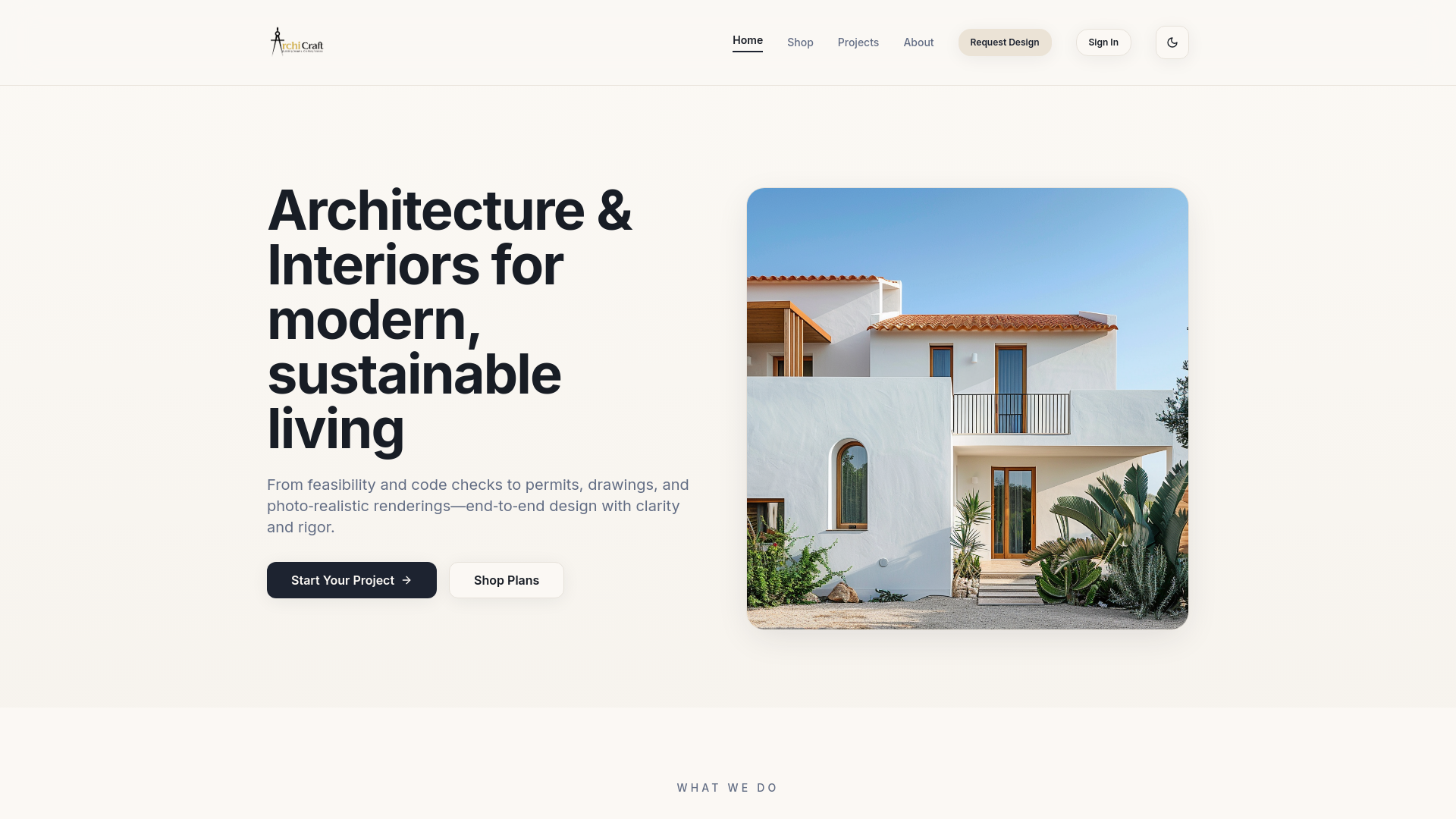 Archicraft — Premium Architecture & Interior Design