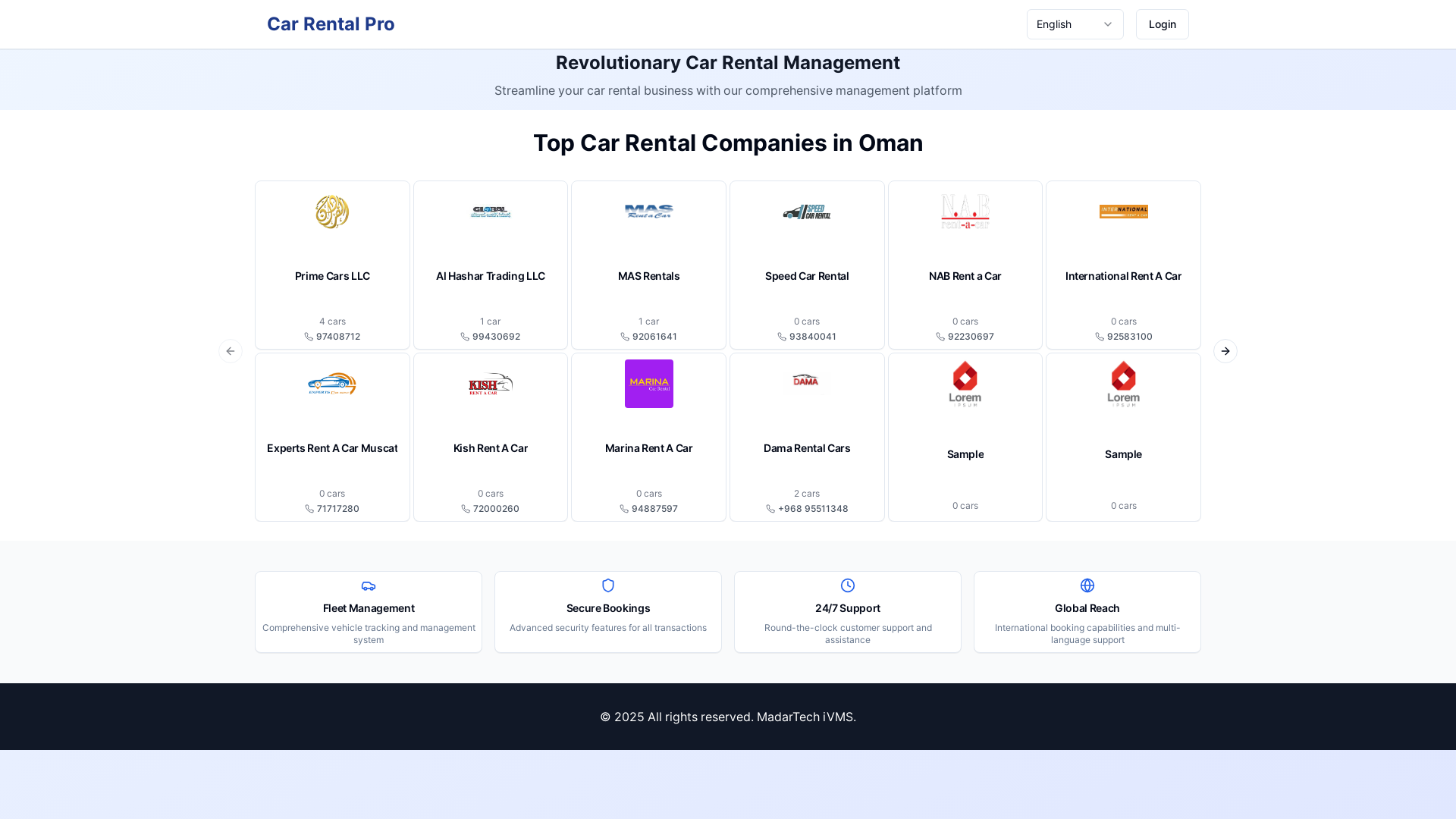 Car Rental Pro