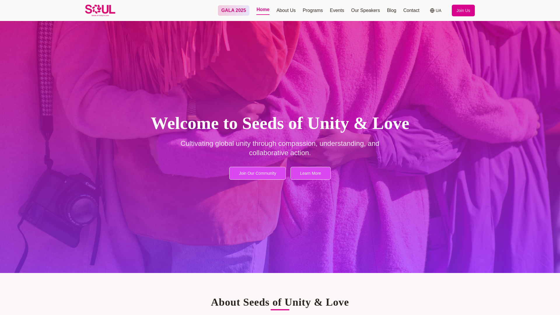 Seeds of Unity and Love Community