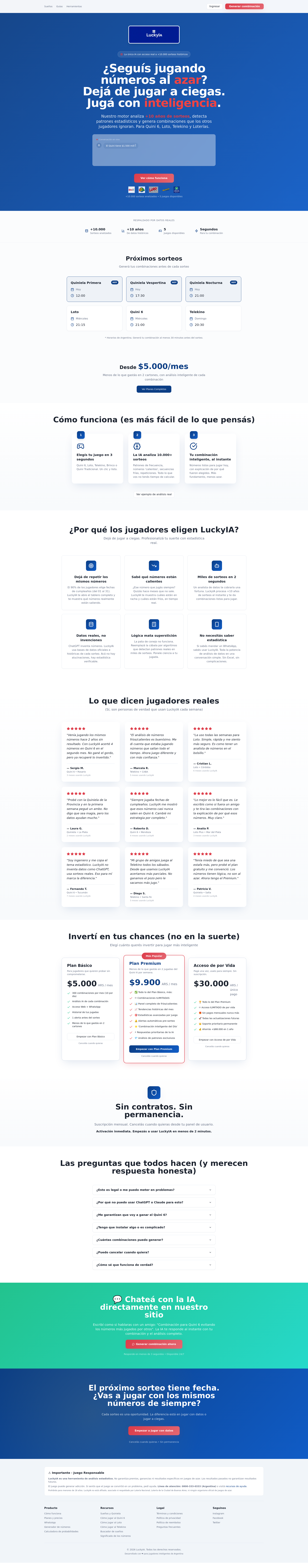 El significado de los números de la quiniela: guía completa | LuckyIA