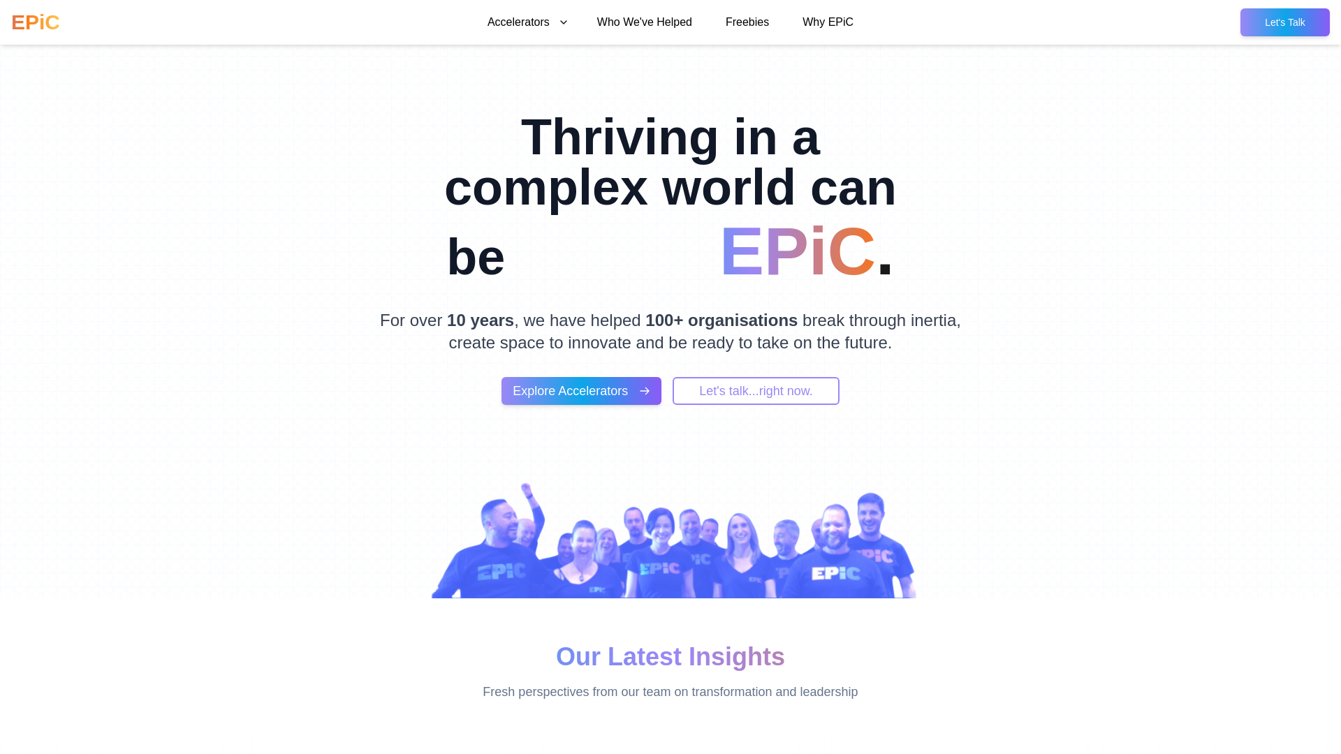 EPiC - Where Ambition Meets Possibility