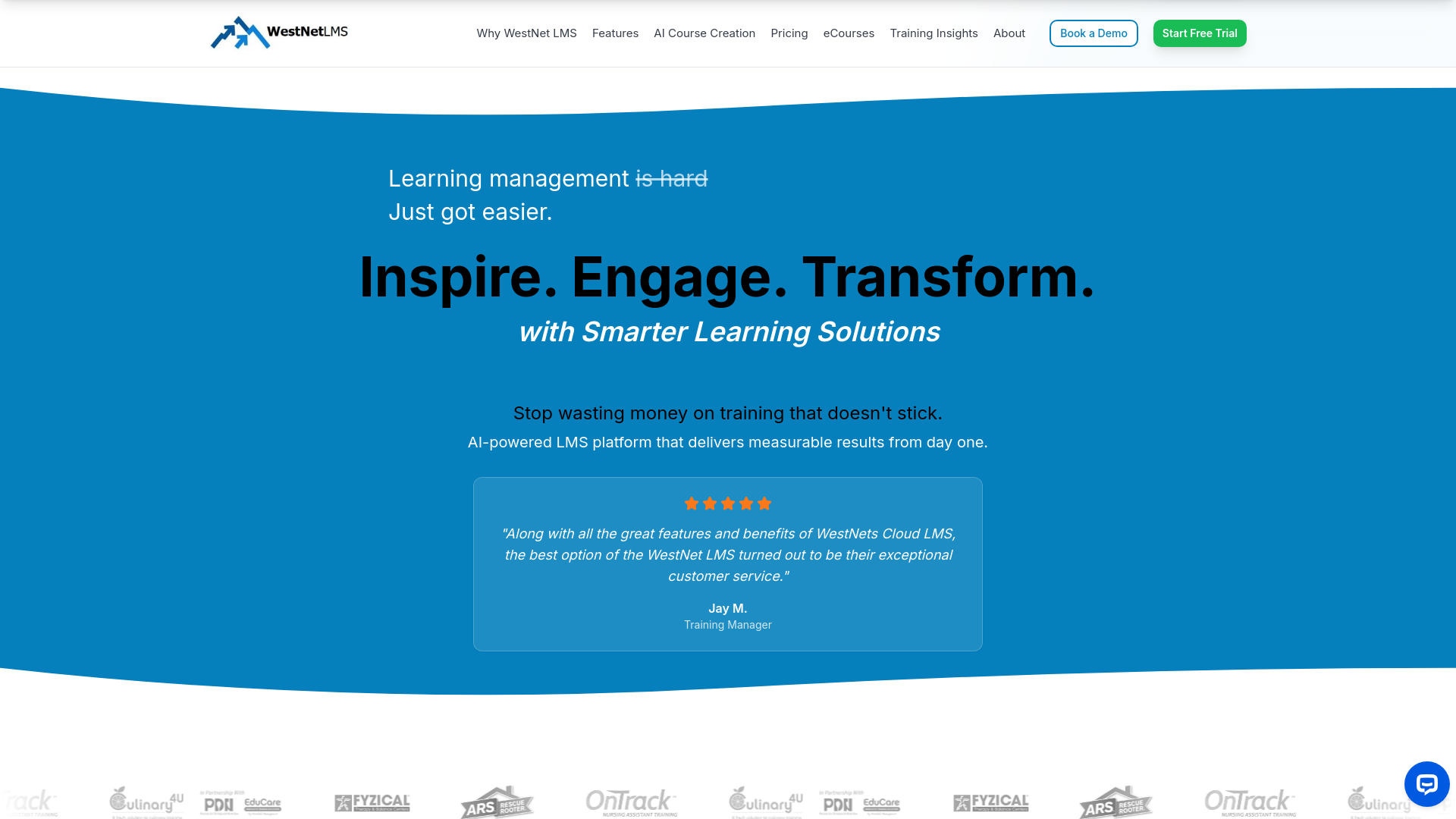 WestNet Learning | AI-Powered LMS Platform for Modern Training
