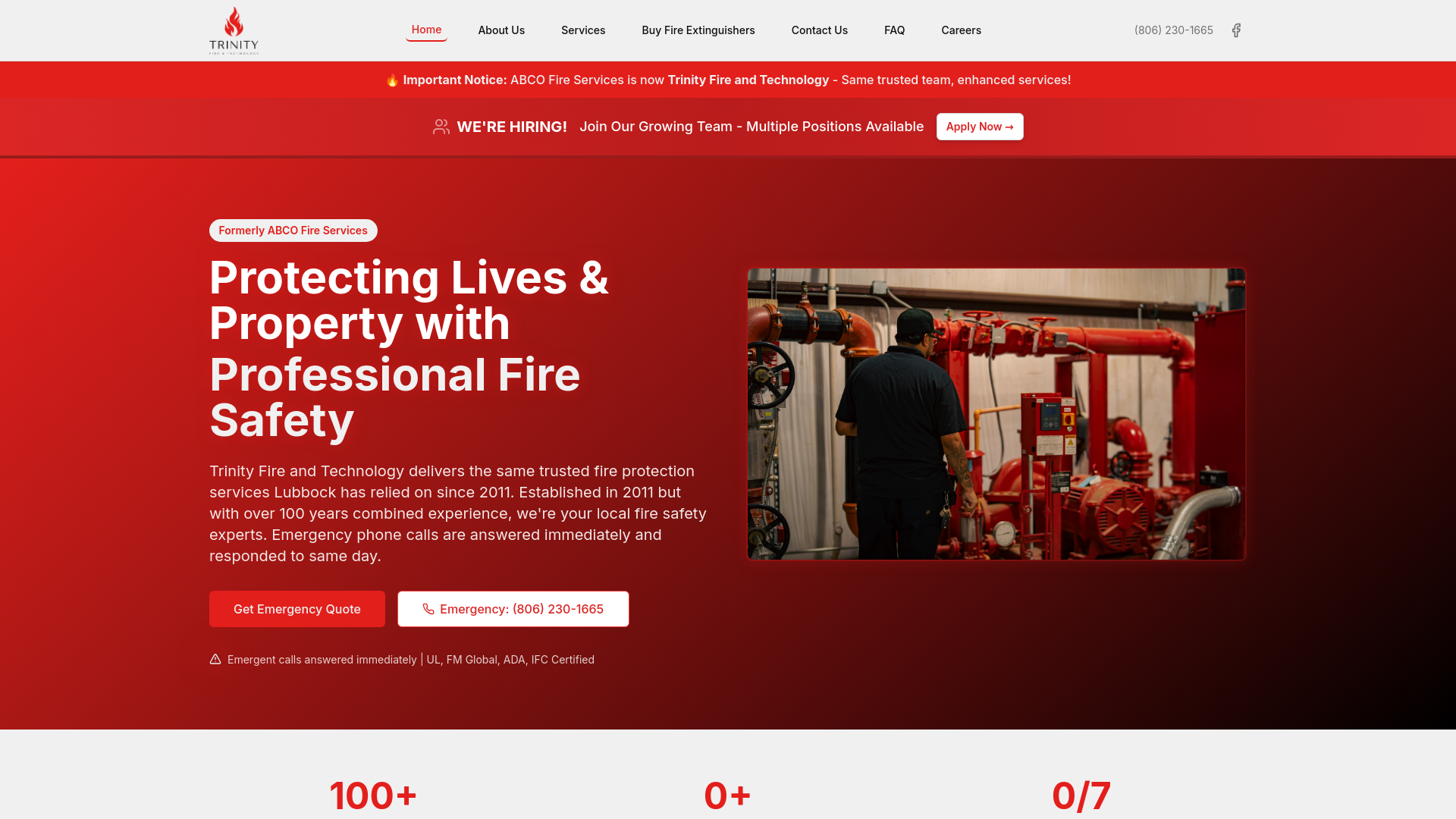 Trinity Fire & Technologies - Fire Protection Services, Fire ...