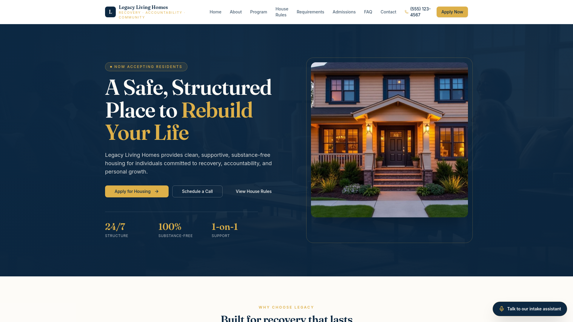 Who We Are — Legacy Living Homes