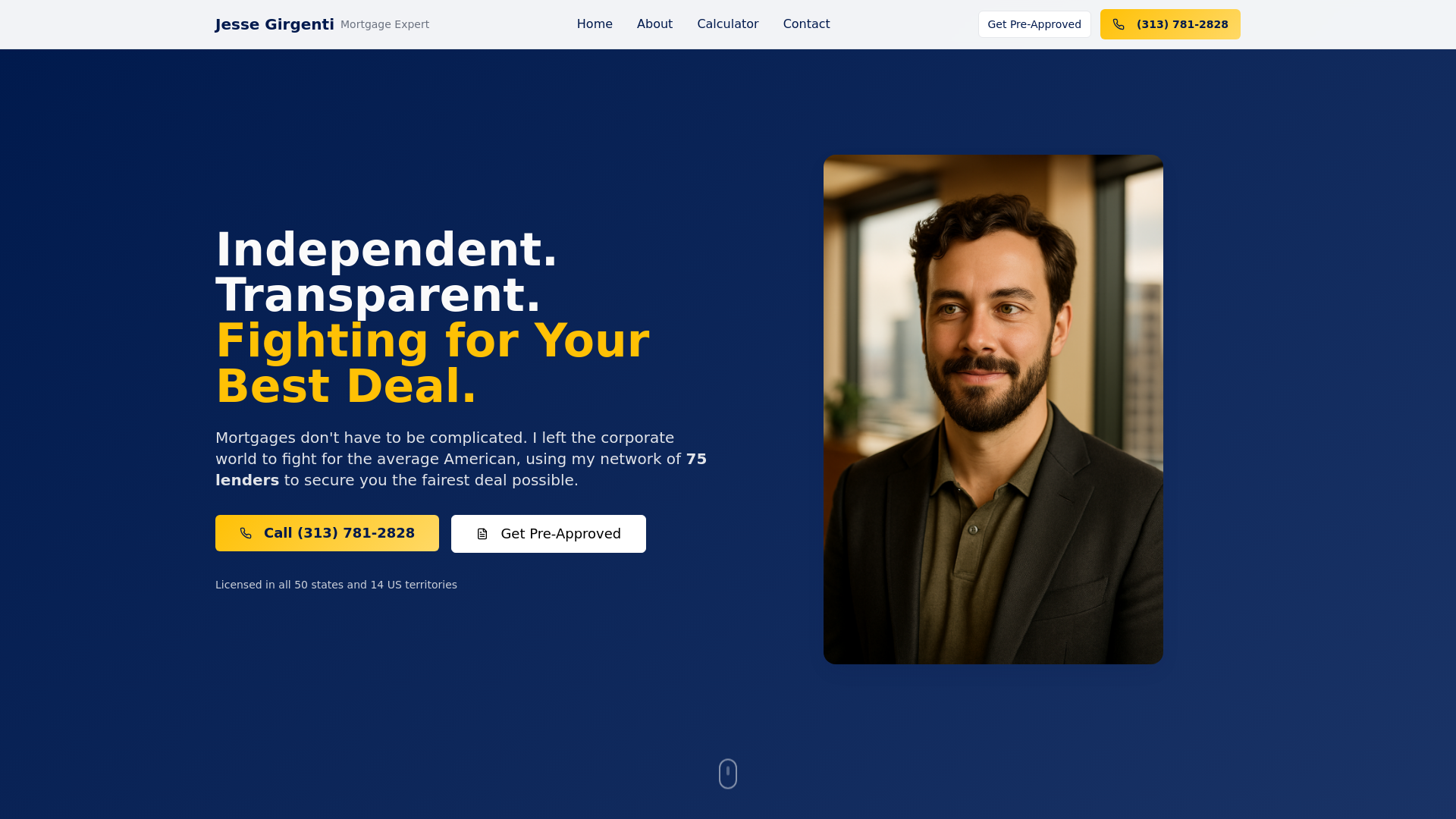 Jesse Girgenti - Independent Mortgage Expert | Best Rates & Transparent ...