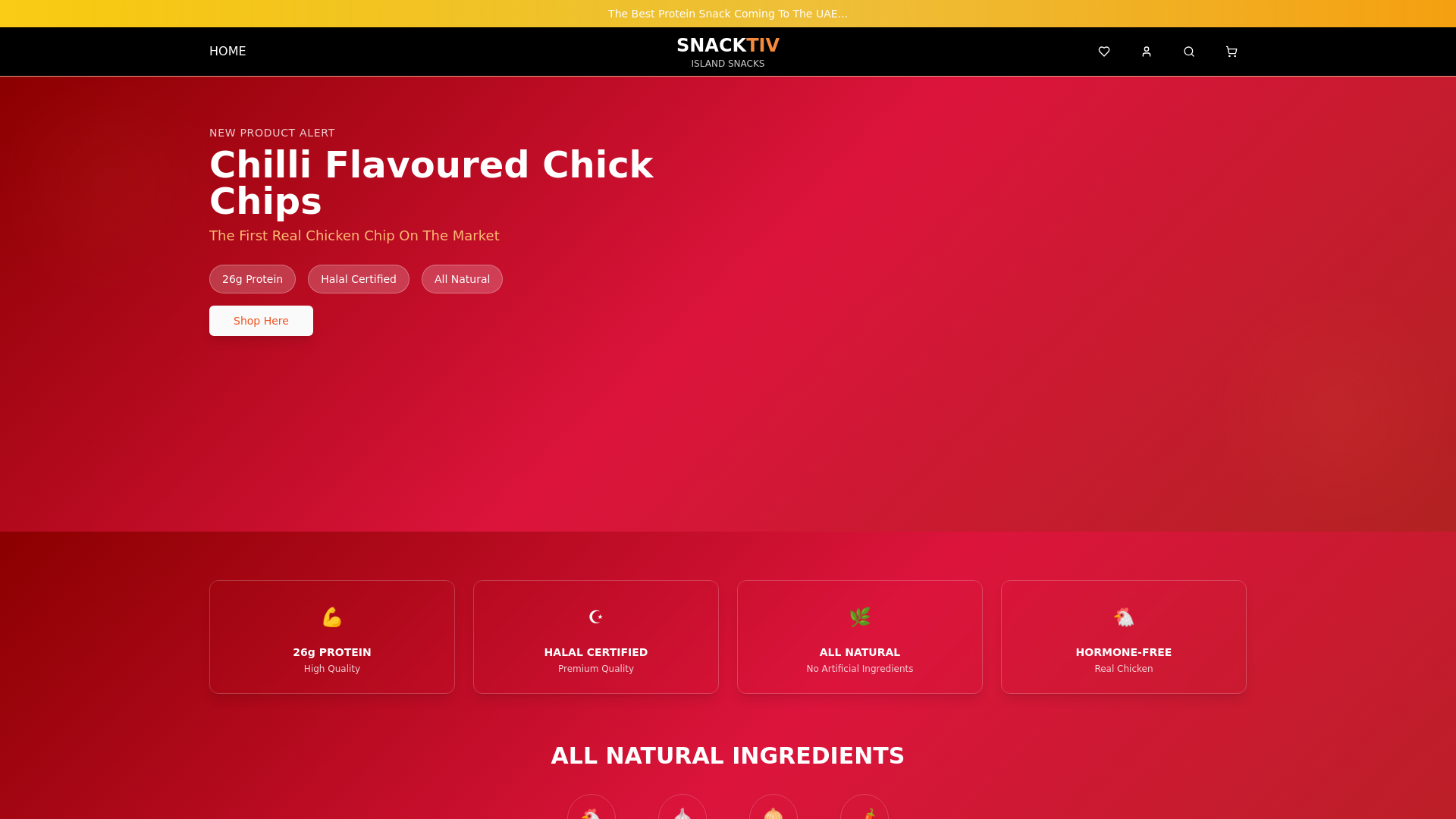 Snacktiv - Premium Island Snacks | High Protein Chick Chips