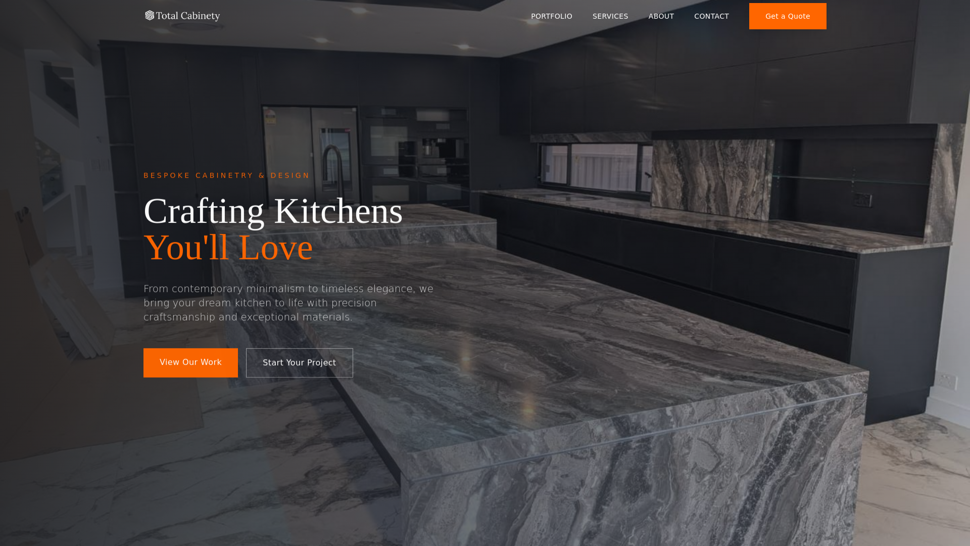 Total Cabinetry | Custom Kitchen Design & Installation