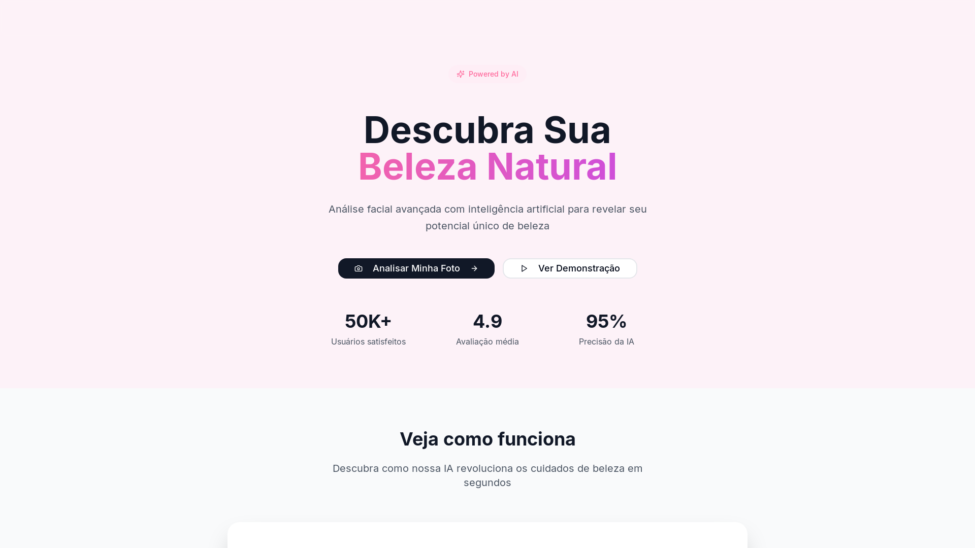 BeautyAI - Análise de Beleza com Inteligência Artificial
